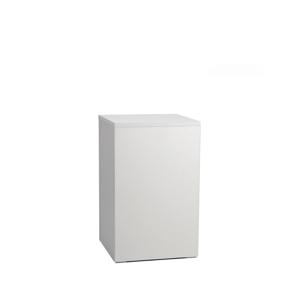 White Square Plinth Hire – Small 50cm | Plinth Hire Sydney