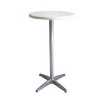 White Wire Cocktail Table Hire | High Bar Tables and Cocktail Furniture ...