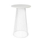 White Wire Cocktail Table Hire | High Bar Tables and Cocktail Furniture ...